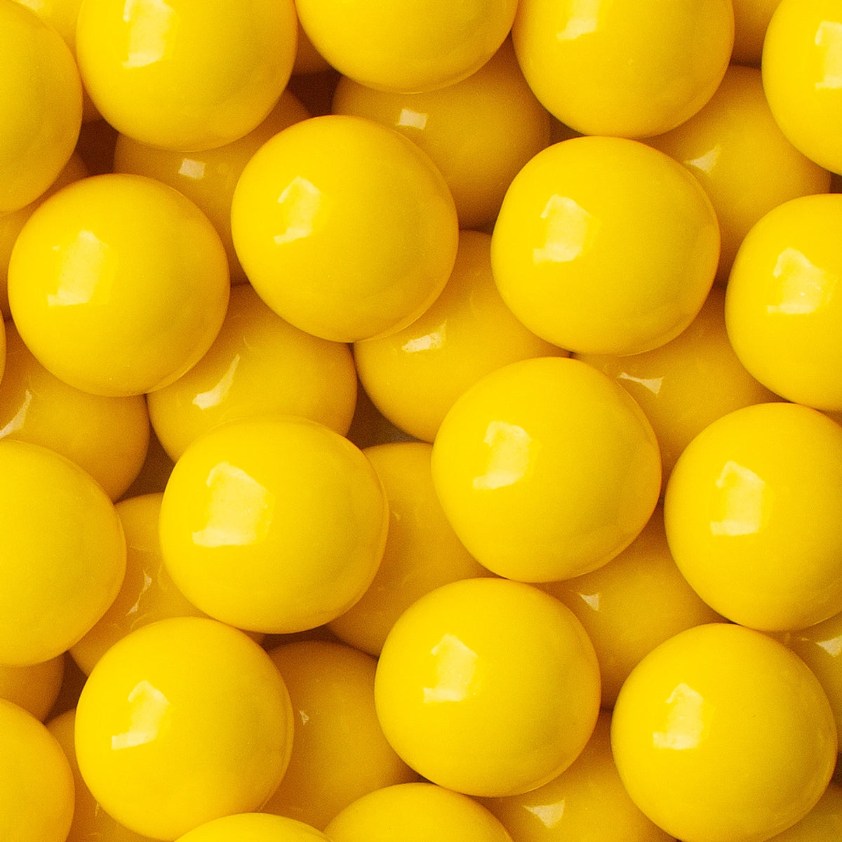 GUMBALLS 1" YELLOW – The Penny Candy Store