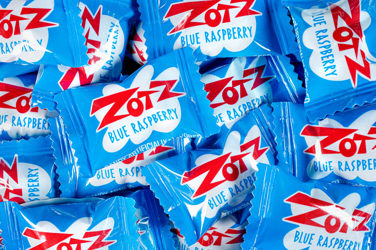 ZOTZ BLUE RASPBERRY – The Penny Candy Store