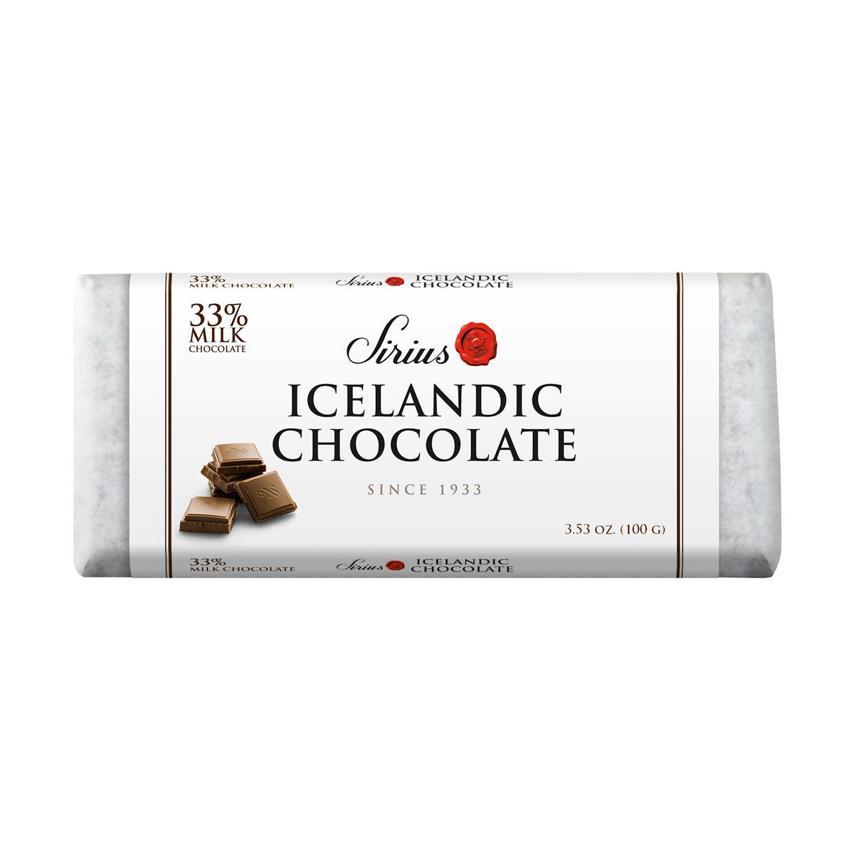 ICELANDIC SIRIUS 33% MILK CHOCOLATE BAR – The Penny Candy Store
