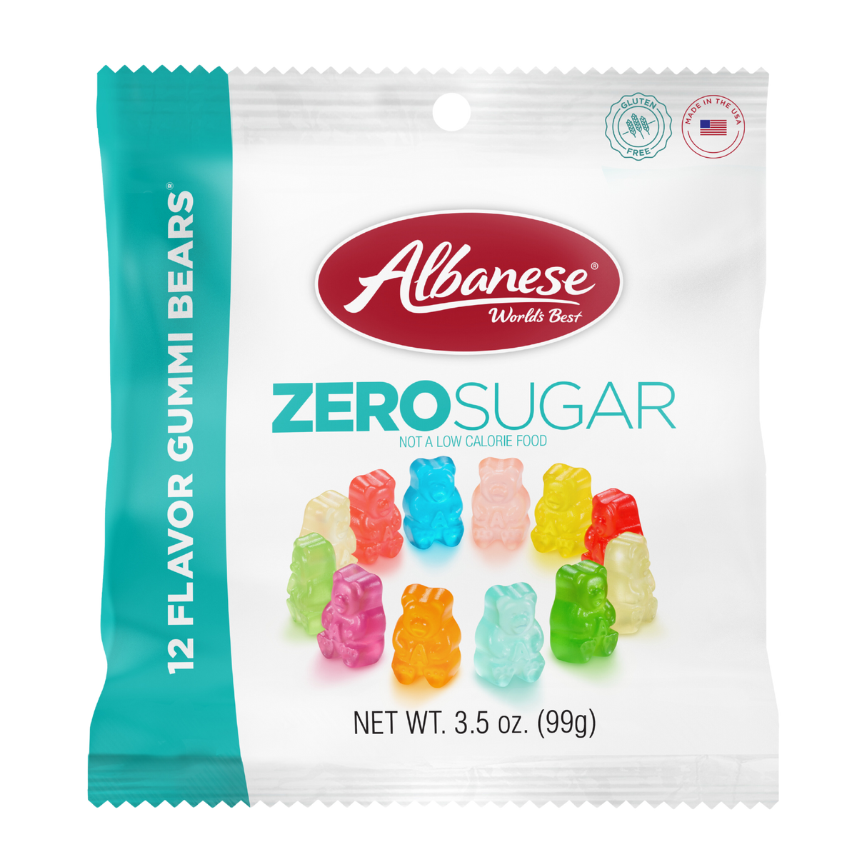ZERO SUGAR 12 FLAVOR GUMMI BEARS – The Penny Candy Store
