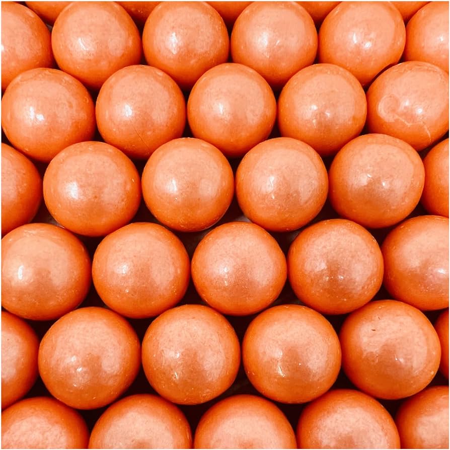 GUMBALLS 1" SHIMMER ORANGE – The Penny Candy Store