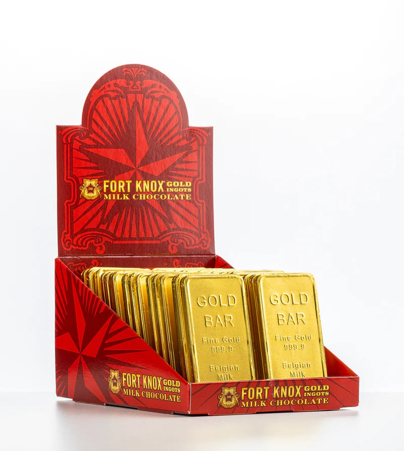 FORT KNOX CHOCOLATE GOLD INGOTS – The Penny Candy Store