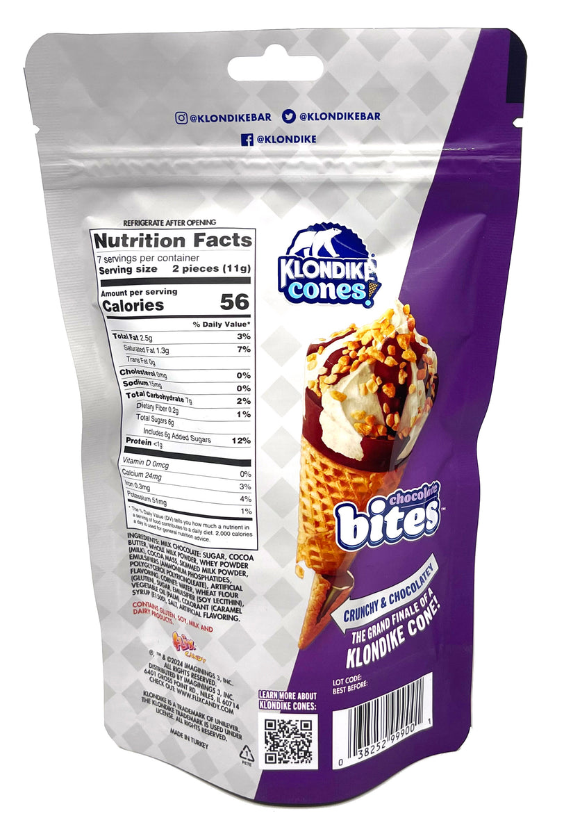 KLONDIKE CHOCOLATE CONE BITES – The Penny Candy Store