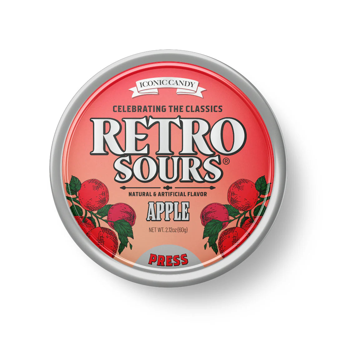 RETRO SOURS APPLE – The Penny Candy Store