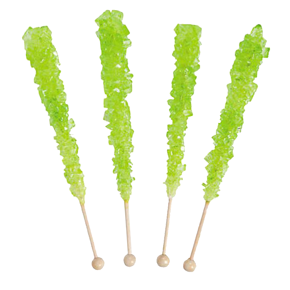 ROCK CANDY WATERMELON - LIGHT GREEN – The Penny Candy Store