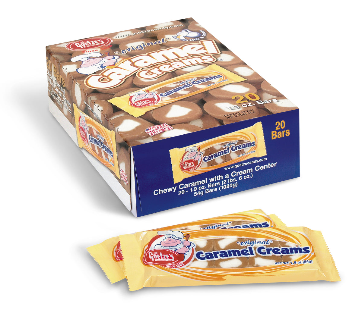CARAMEL CREAMS 10-PIECE TRAY PACK – The Penny Candy Store