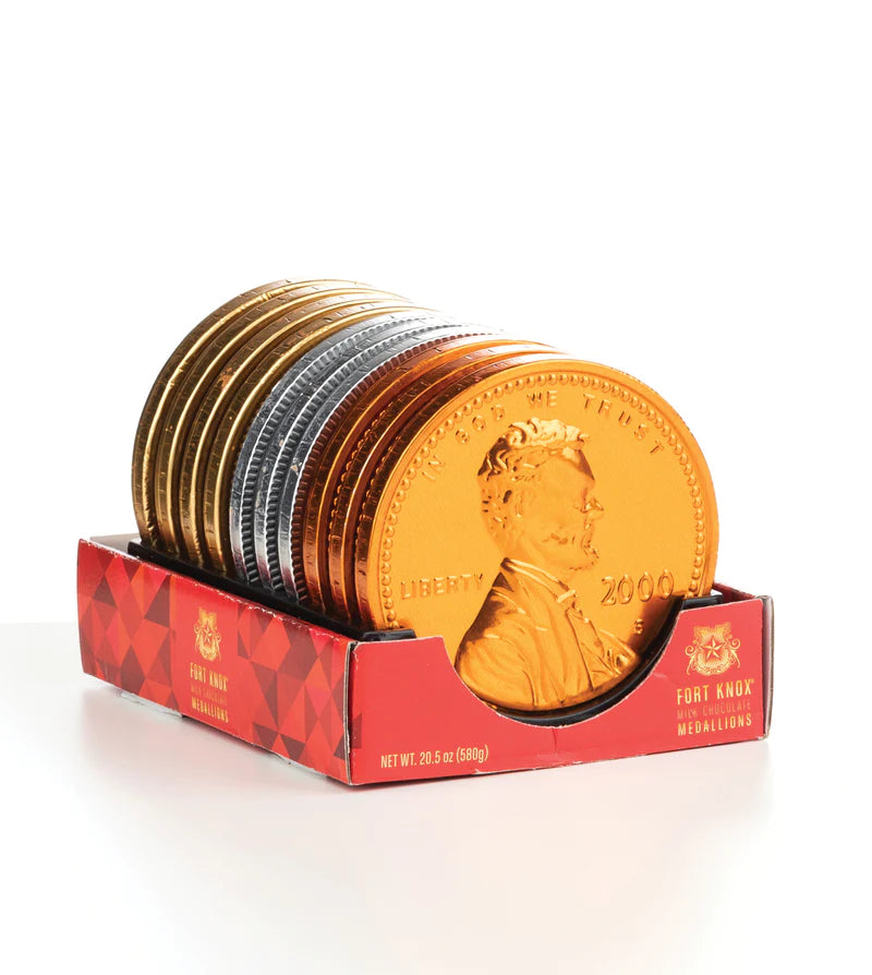 FORT KNOX CHOCOLATE HUGE MEDALLIONS – The Penny Candy Store
