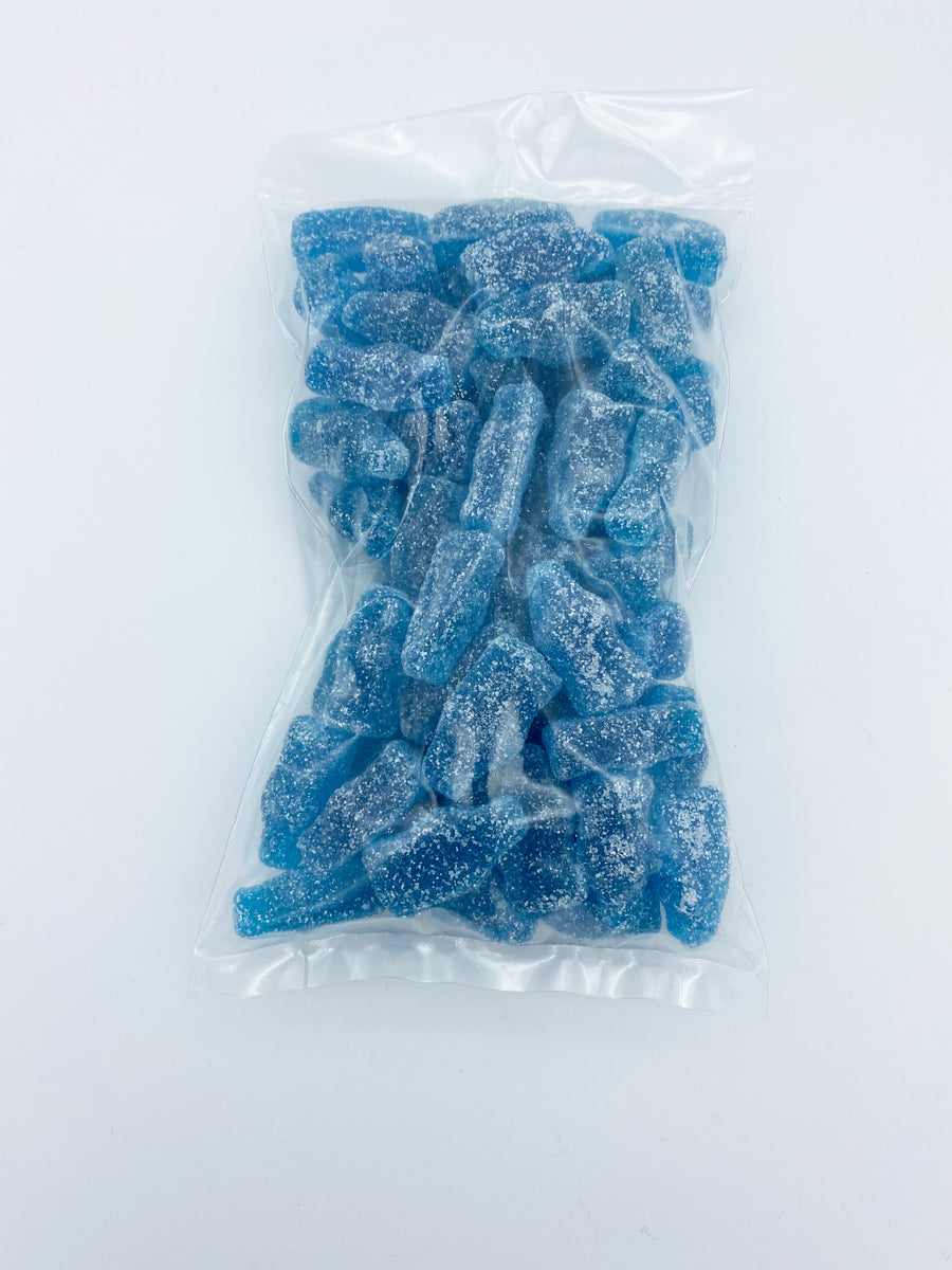 GUMMI SOUR BLUE RASPBERRY BOTTLES – The Penny Candy Store