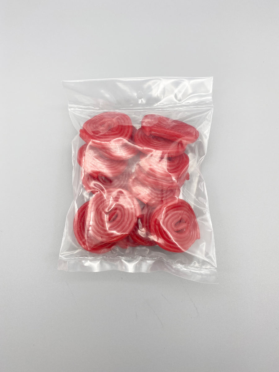 STRAWBERRY WHEELS - Medium Bags – The Penny Candy Store